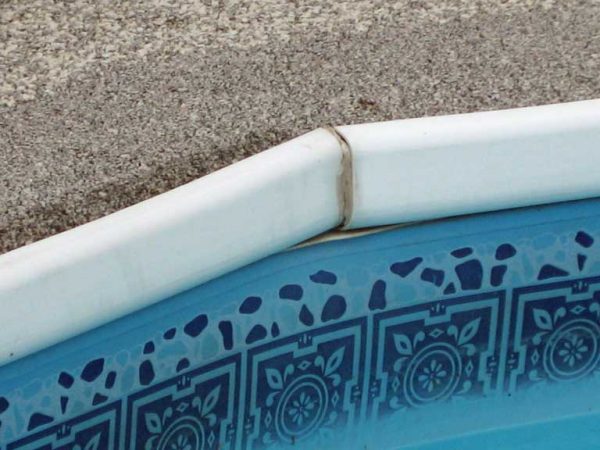 Obsolete PVC Pool Coping - UV Pools